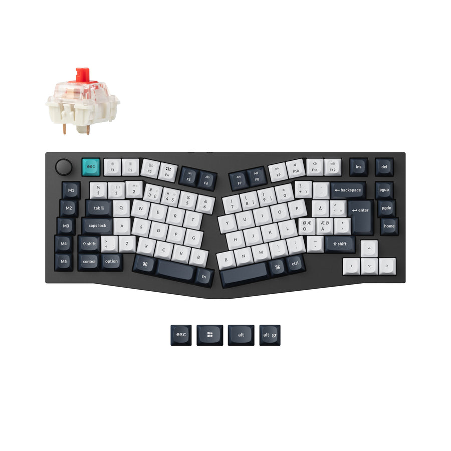 Keychron Q10 Max (Alice Layout) QMK Custom Mechanical Keyboard ISO Lay ...