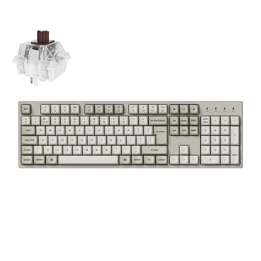 C2 Pro 8K ISO Wired Mechanical Keyboard | Keychron UK