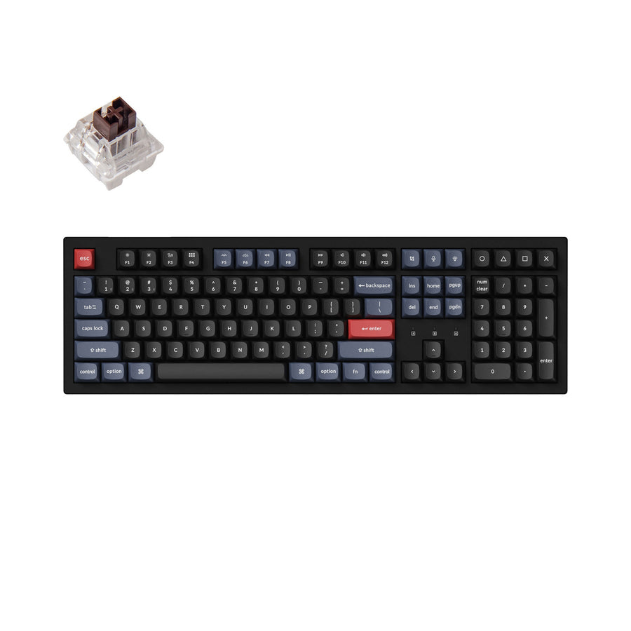 Keychron K10 Pro QMK/VIA Wireless Mechanical Keyboard (US ANSI Layout ...
