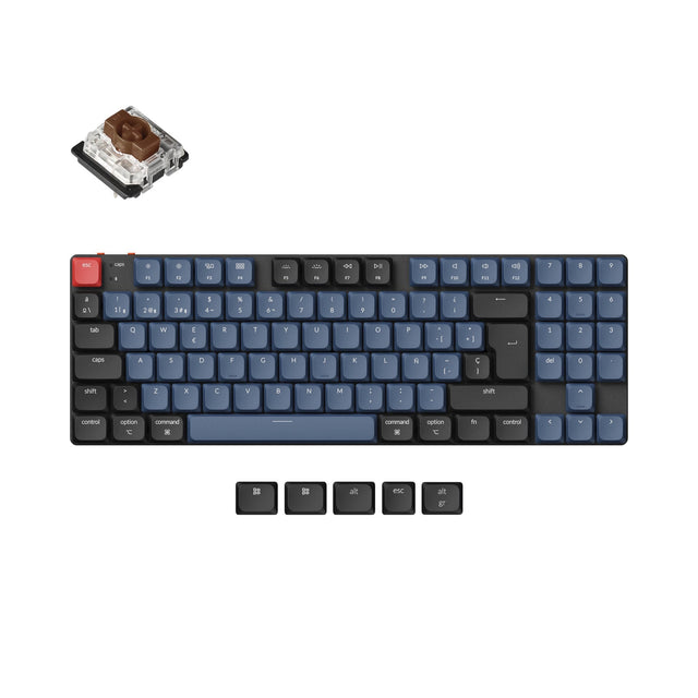 Keychron K13 Pro QMK/VIA Wireless Custom Mechanical Keyboard ISO Layou ...