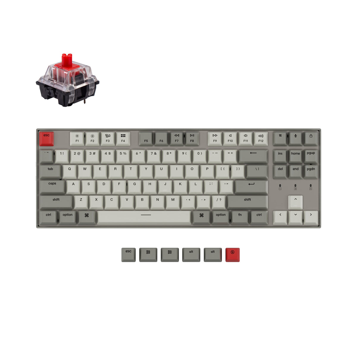 Keychron K8 Tenkeyless Wireless Mechanical Keyboard – Keychron UK