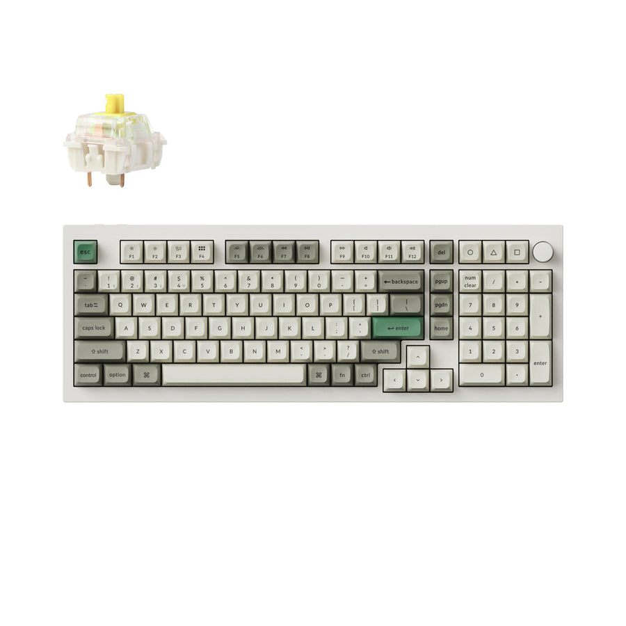 Keychron Q5 Max QMK/VIA Wireless Custom Mechanical Keyboard (US ASIN K ...