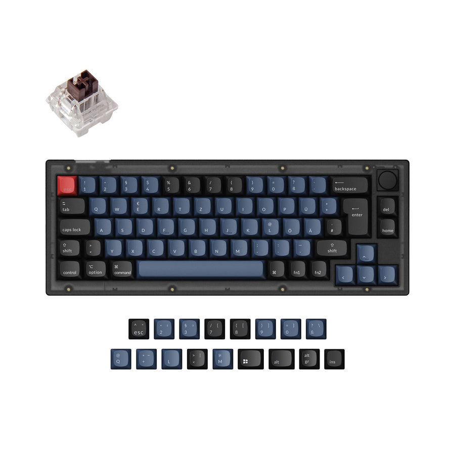 Keychron V2 QMK Custom Mechanical Keyboard ISO Layout Collection ...